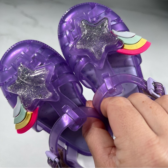 Mini Melissa | Shoes | Melissa Mini Possession Ii Purple Jelly Sandals ...